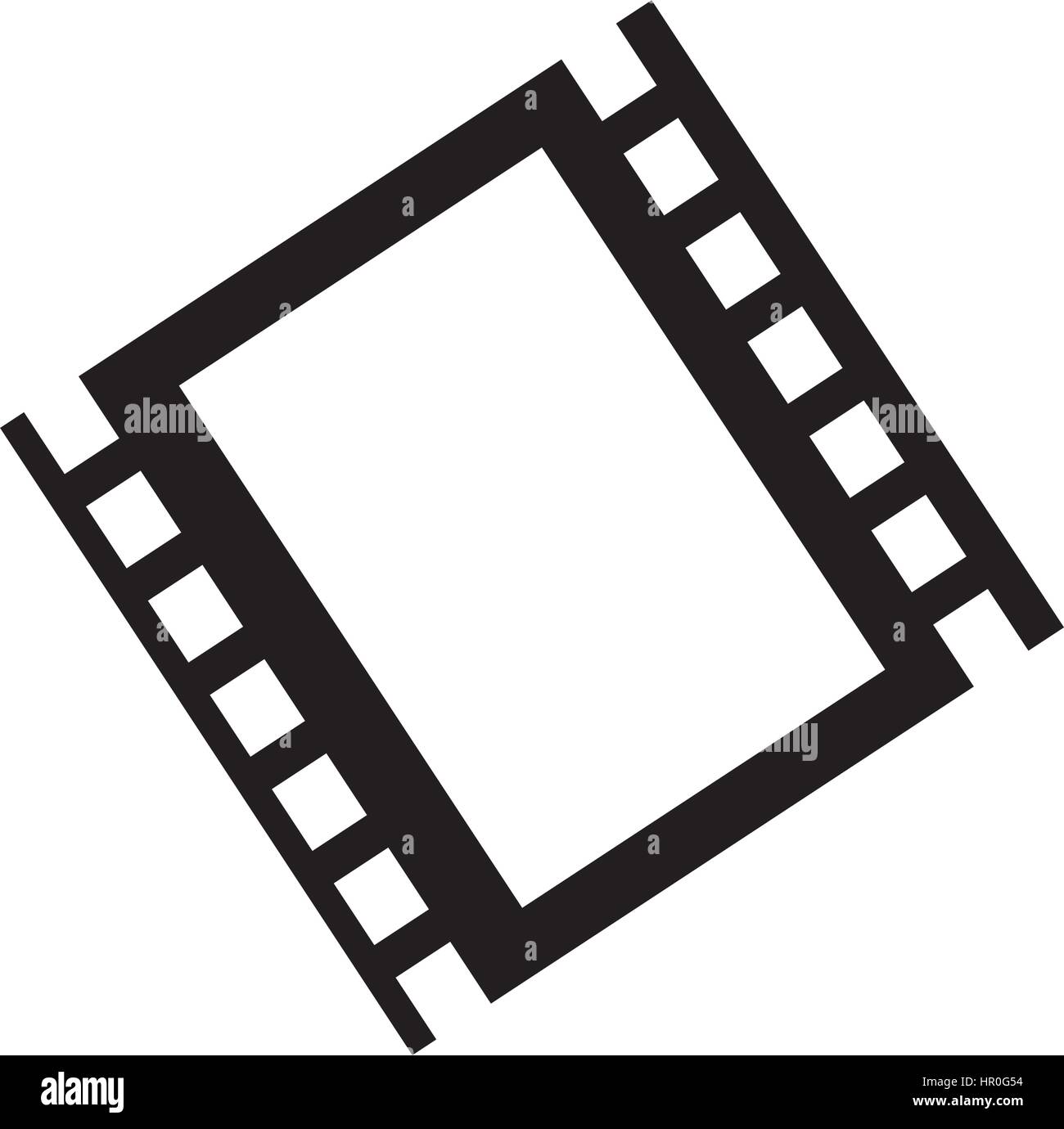 Movie reel isolated Stock Vector Image & Art - Alamy