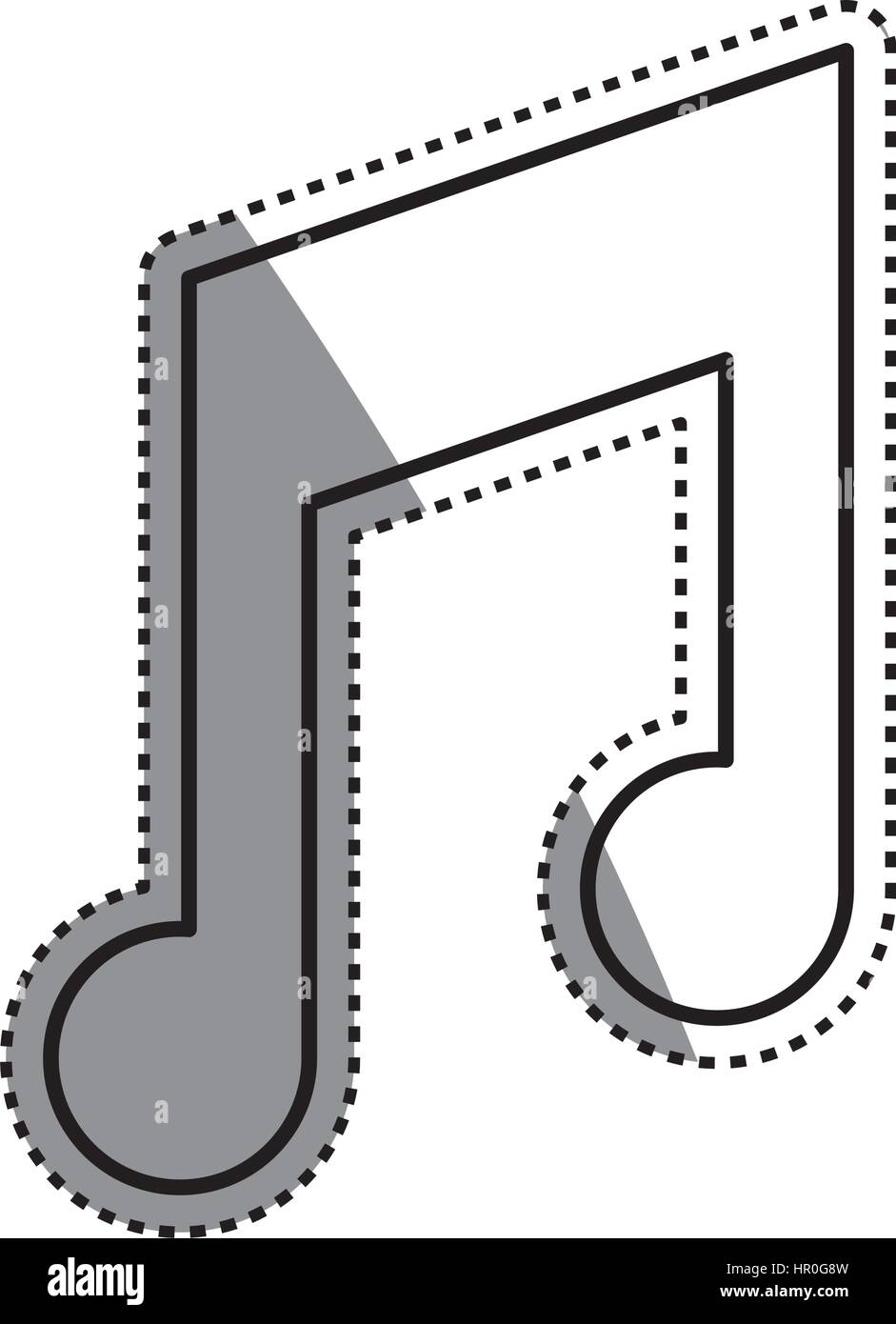 Music note symbol Stock Vector Image & Art - Alamy