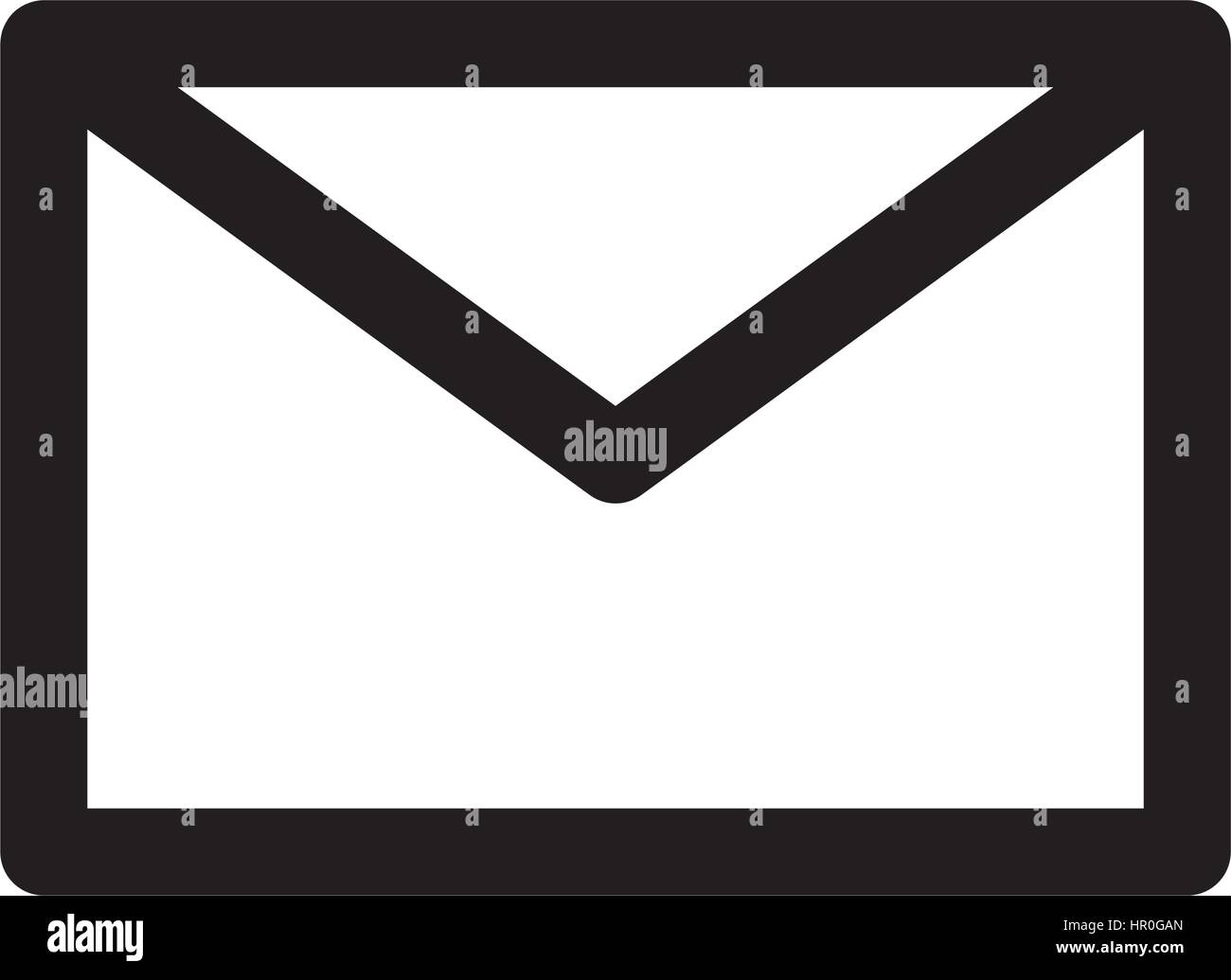 Email or mail symbol Stock Vector Image & Art - Alamy