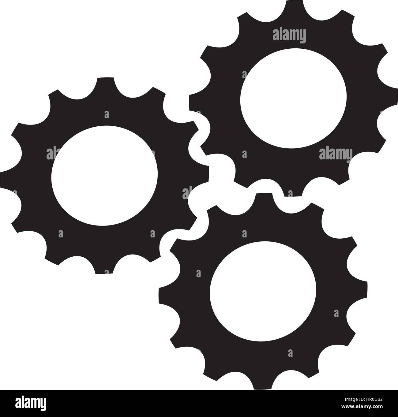 Gears gearshift Cut Out Stock Images & Pictures - Alamy