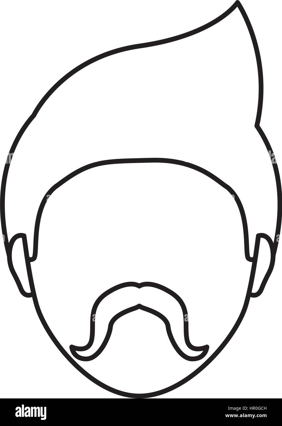 Man faceless head Stock Vector Image & Art - Alamy