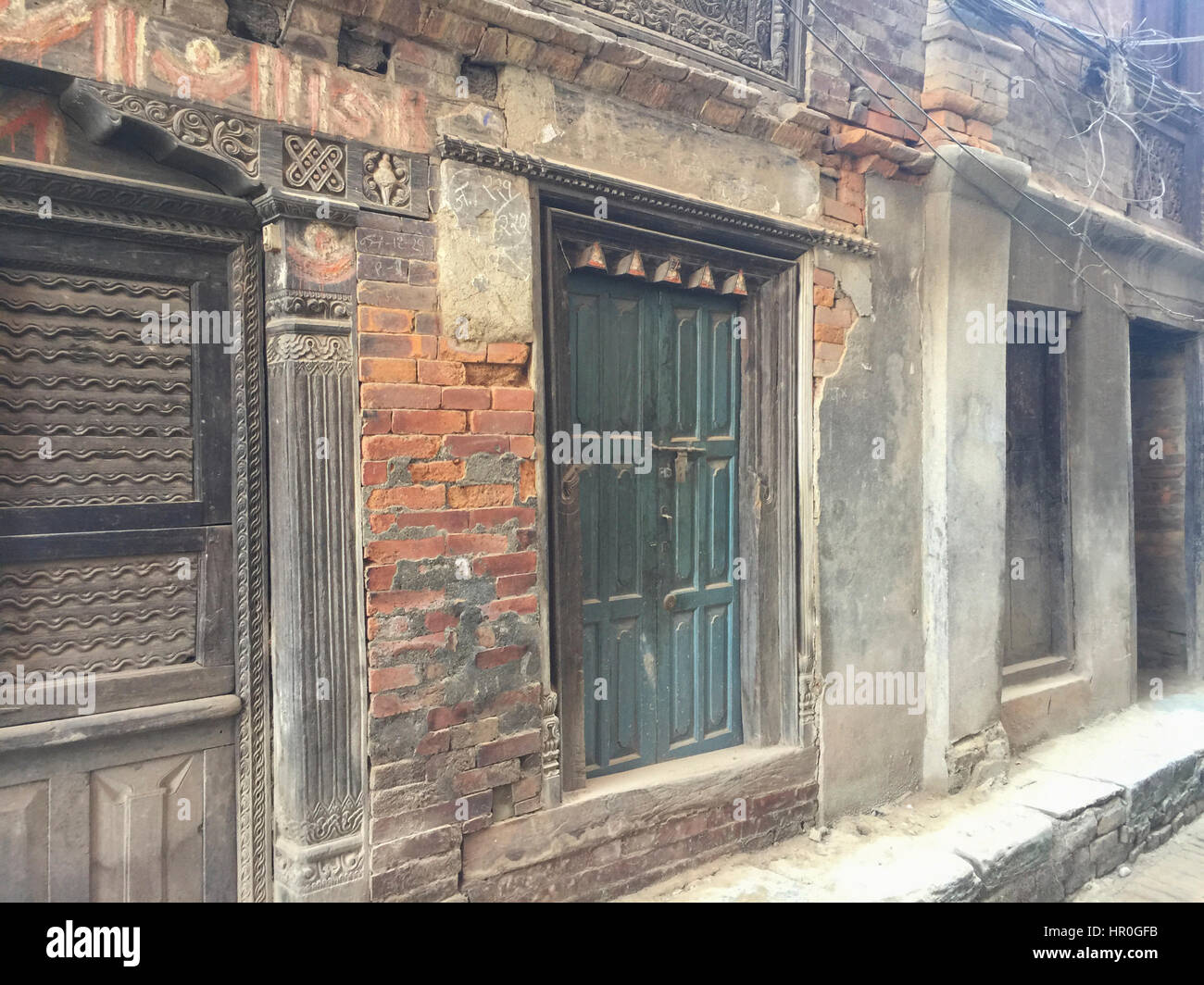 Heritage building in Bhaktapur, Place of devotees. Also known as ...