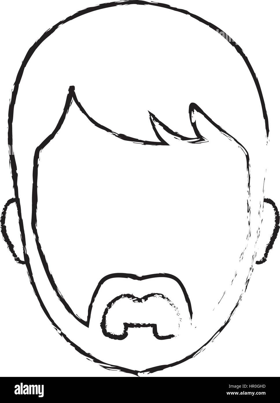 Man faceless head Stock Vector Image & Art - Alamy