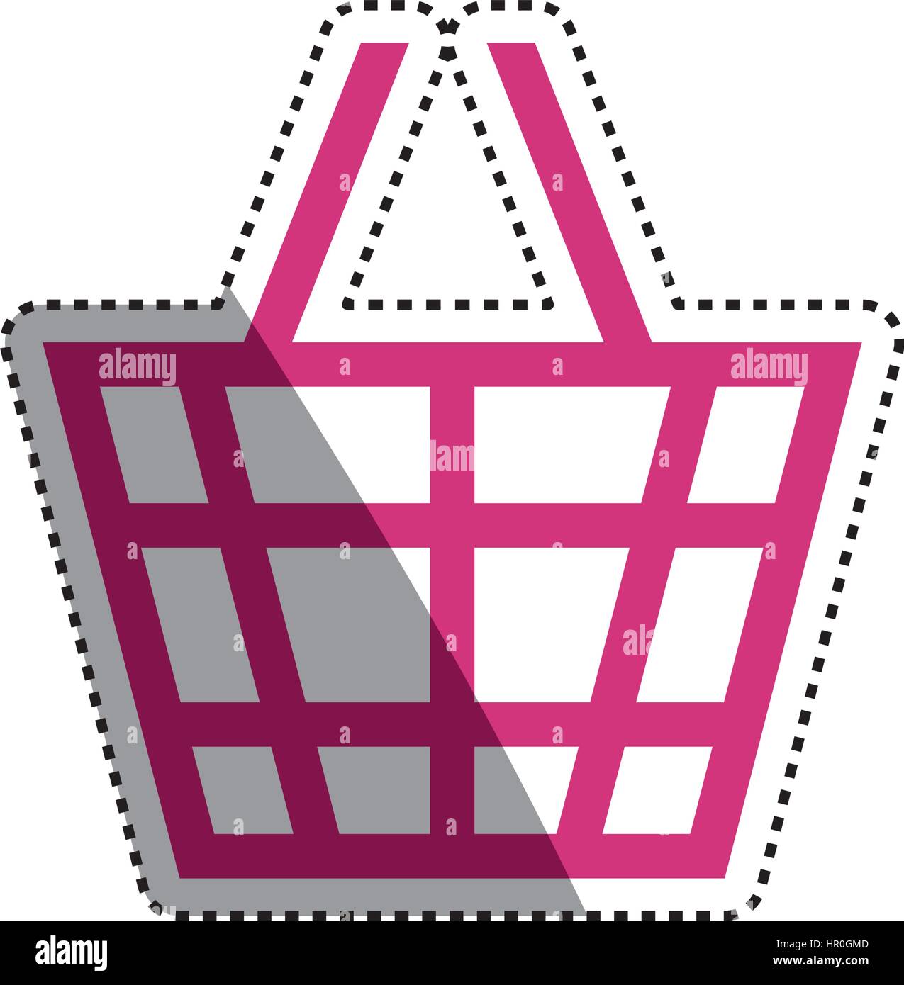 Shopping basket symbol Stock Vector Image & Art - Alamy