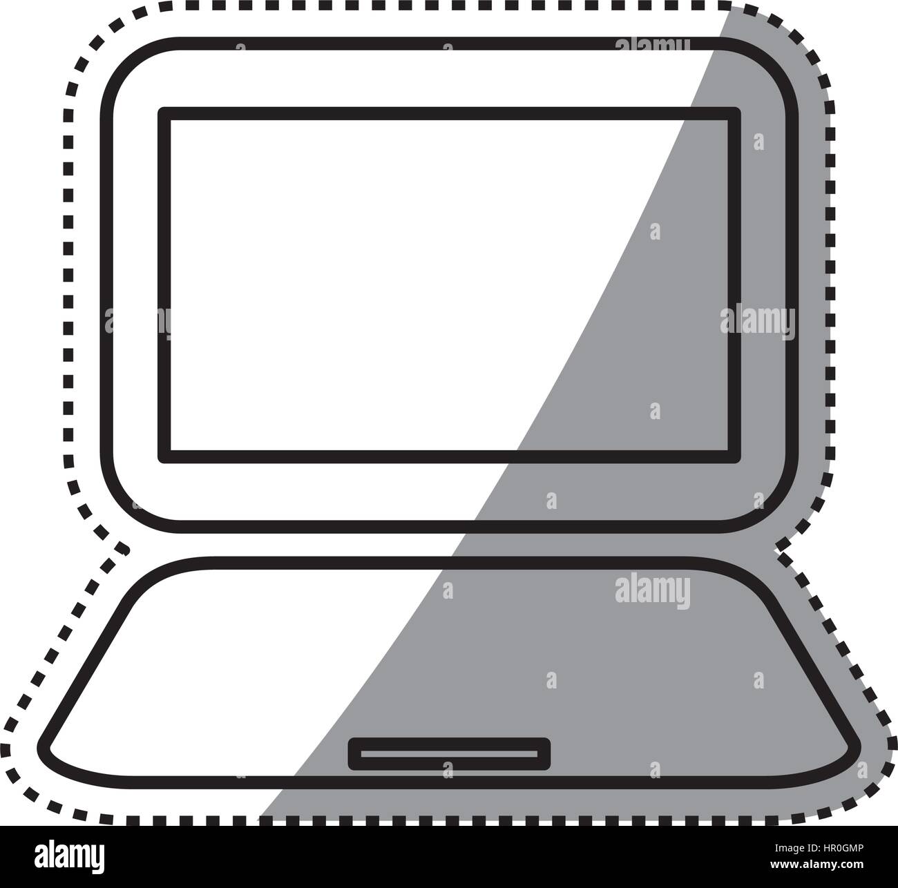 Laptop computer technology Stock Vector Image & Art - Alamy