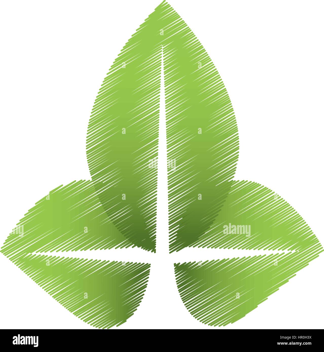 drawing green leaves natural Stock Vector Image & Art - Alamy