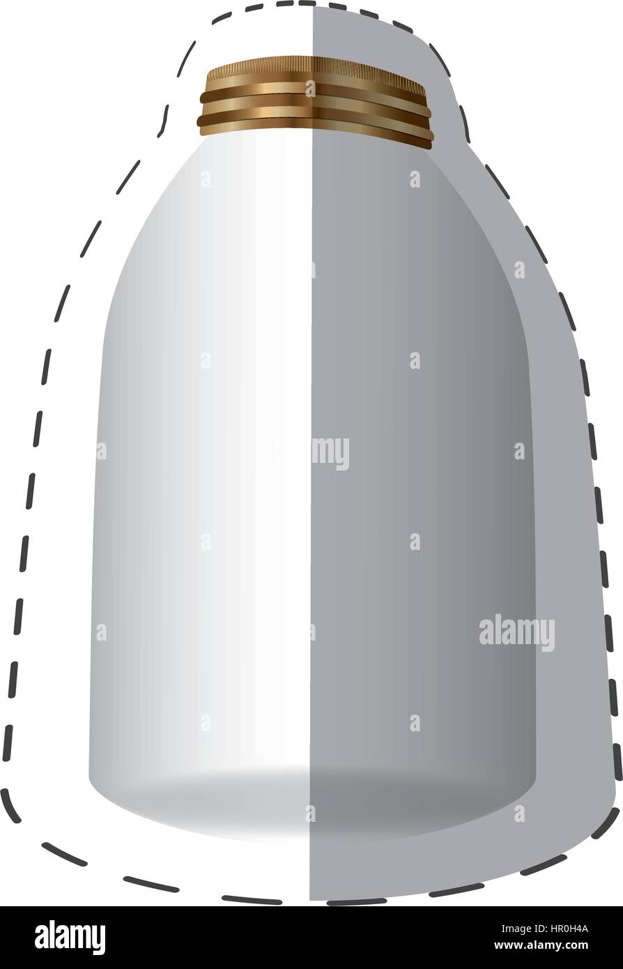glass jar with metal cap Stock Vector Image & Art - Alamy