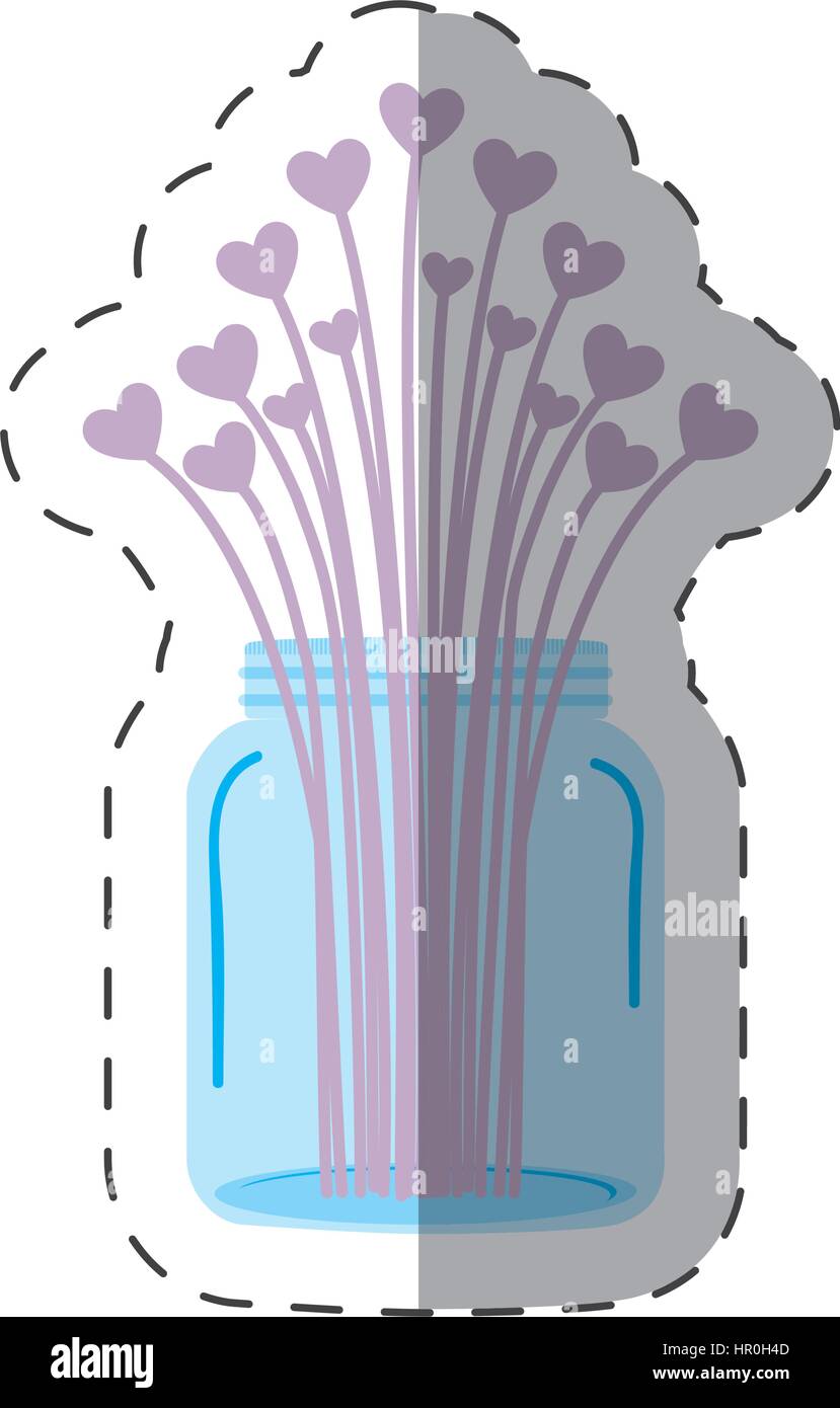 Heart vase Stock Vector Images - Alamy