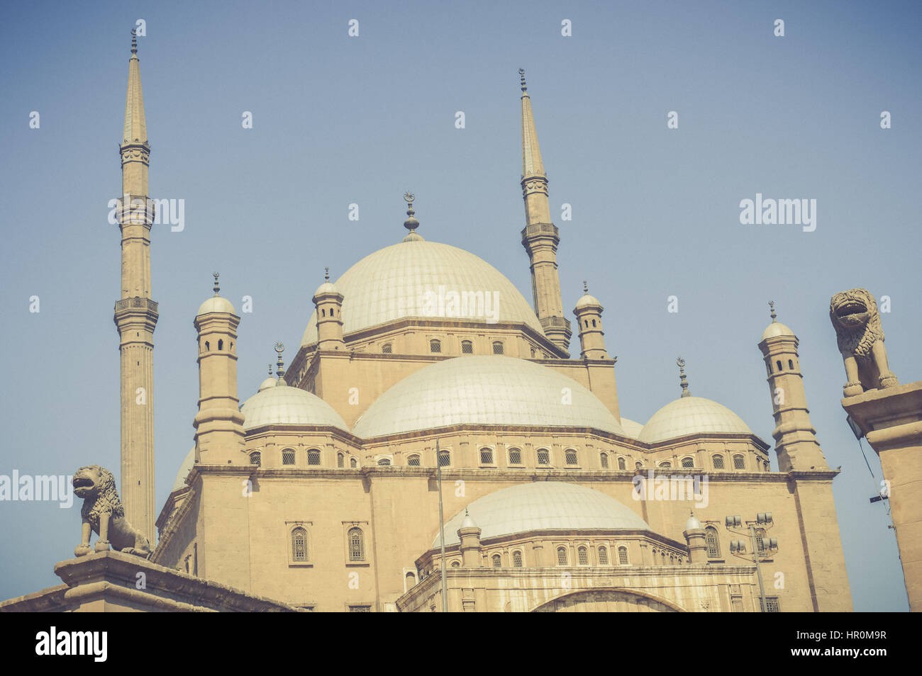 view of muhammad ali mosque Stock Photo - Alamy