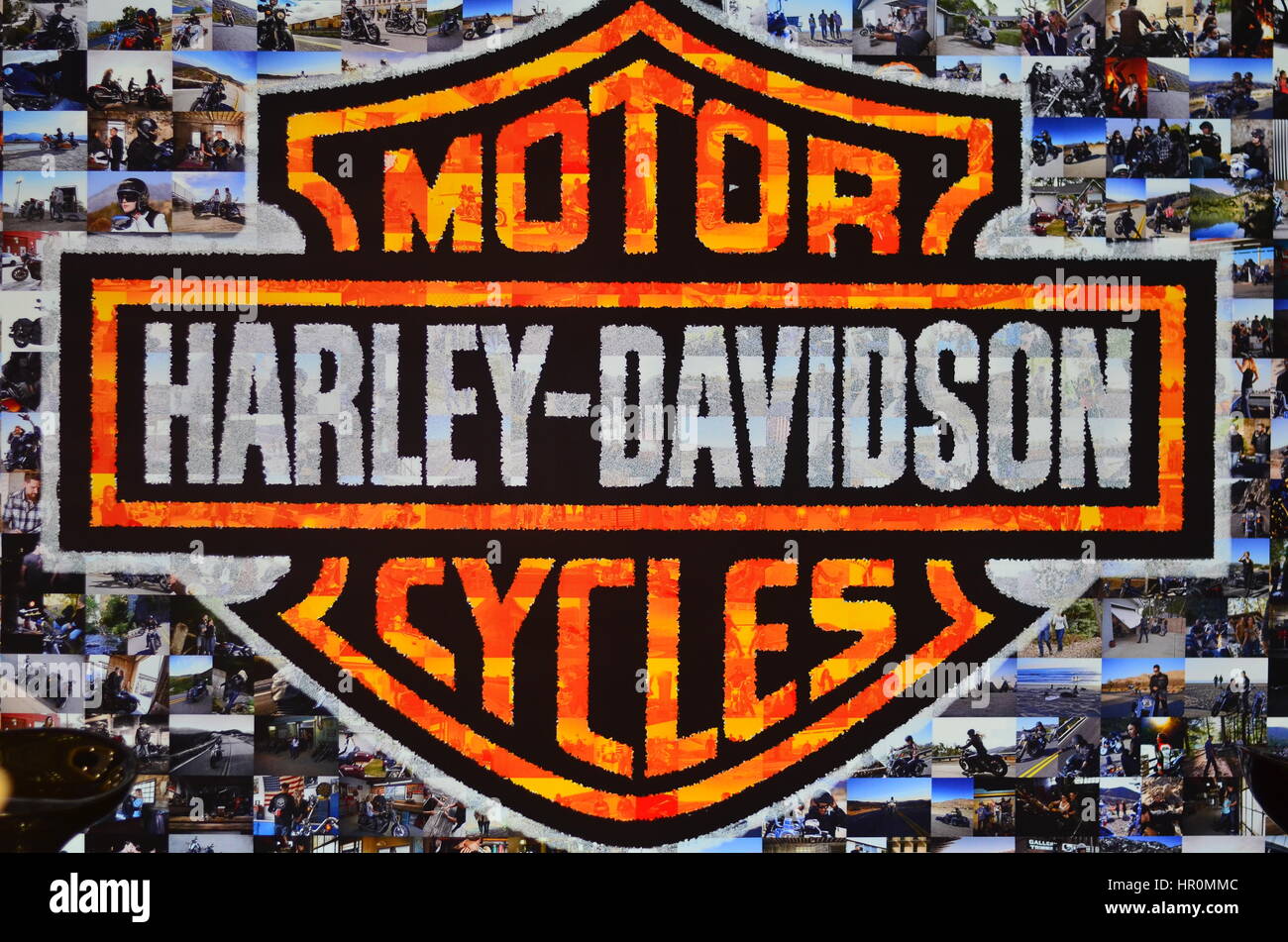 Harley Davidson Motorcycles Stock Photo - Alamy