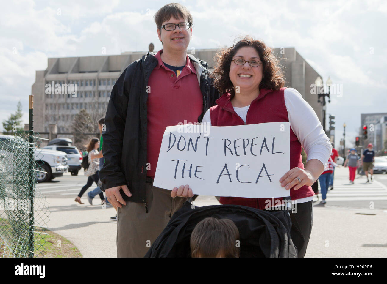 Washington DC, USA. 25th February 2017. Progressive activists ...