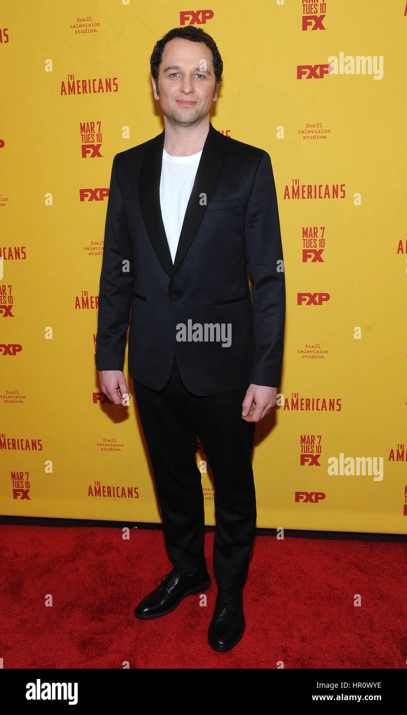 New York, NY, USA. 25th Feb, 2017. Actor Matthew Rhys attends 'The ...