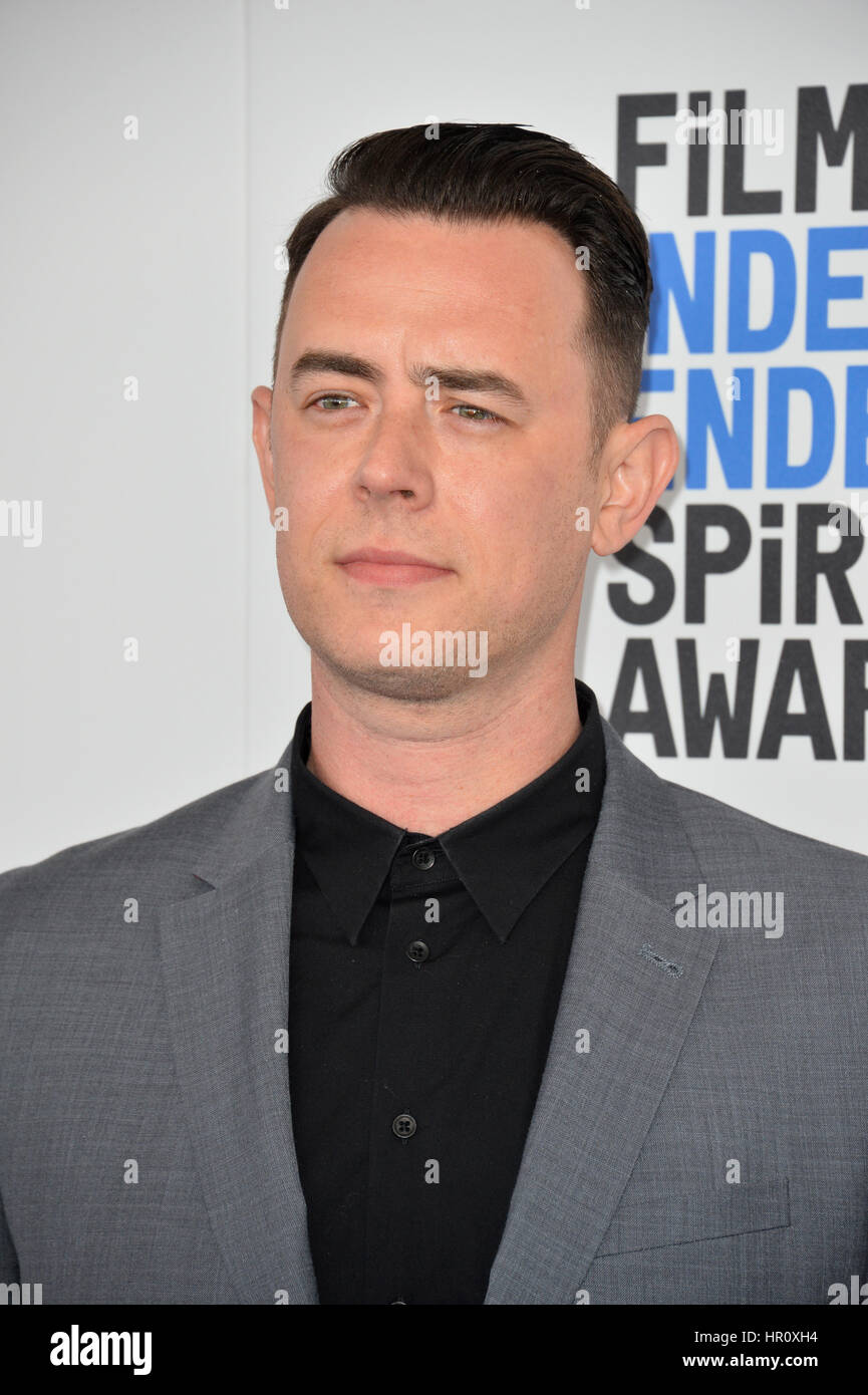 Santa Monica, California, USA. 25th February 2017. Actor Colin Hanks at ...
