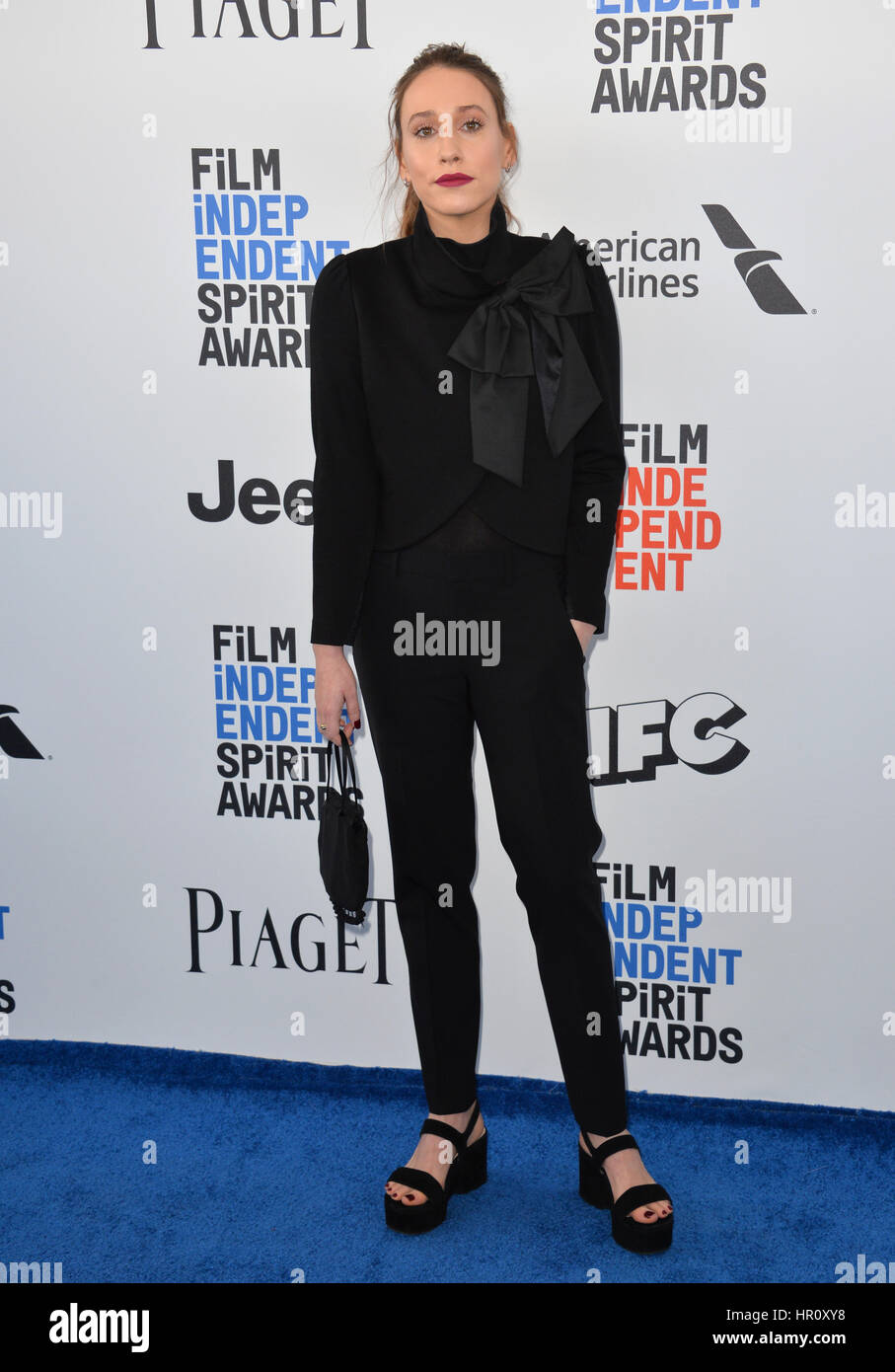 Santa Monica, California, USA. 25th February 2017. Actress Sarah ...