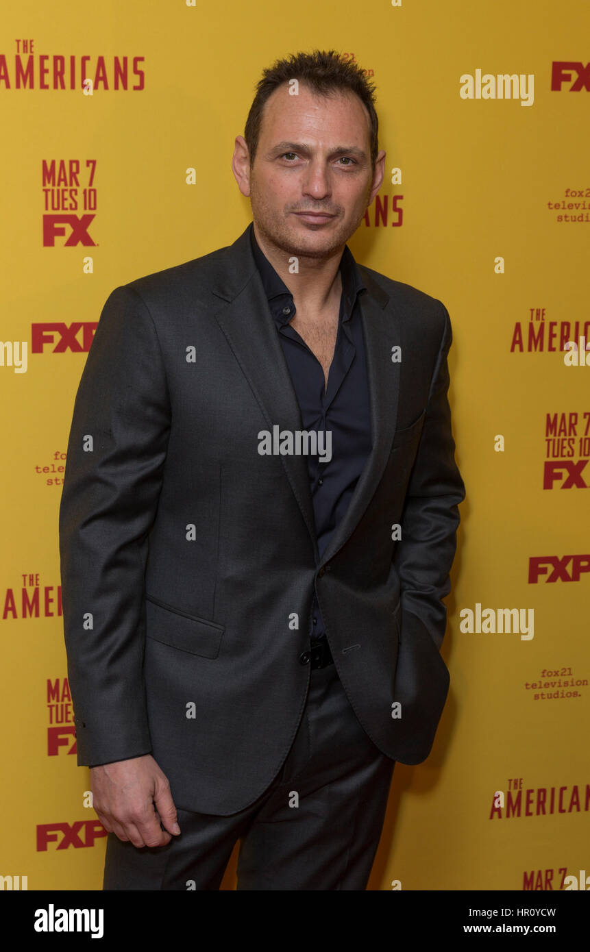 New York, NY USA - February 25, 2017: Lev Gorn attends FX The Americans ...