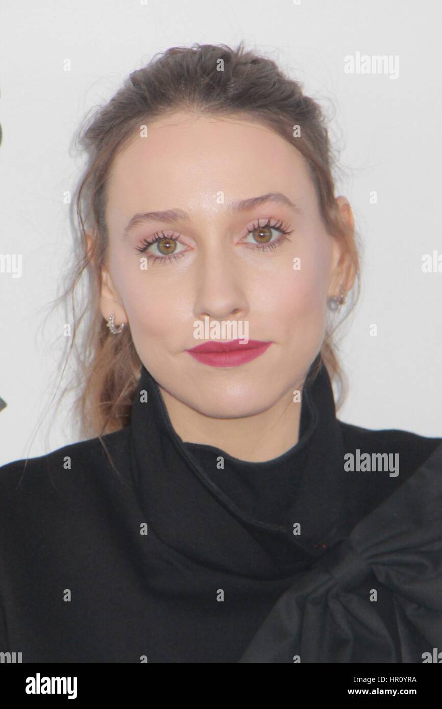 Santa Monica, California, USA. 25th February 2017. Sarah Sutherland 2 ...