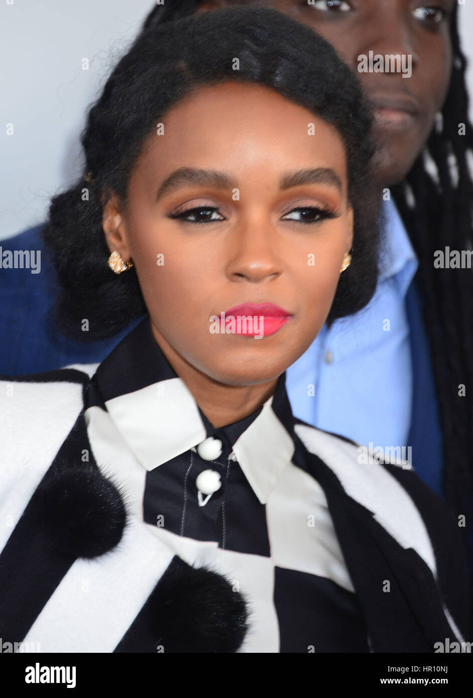 Santa Monica Beach, California, USA. 25th February 2017. Janelle Monae ...