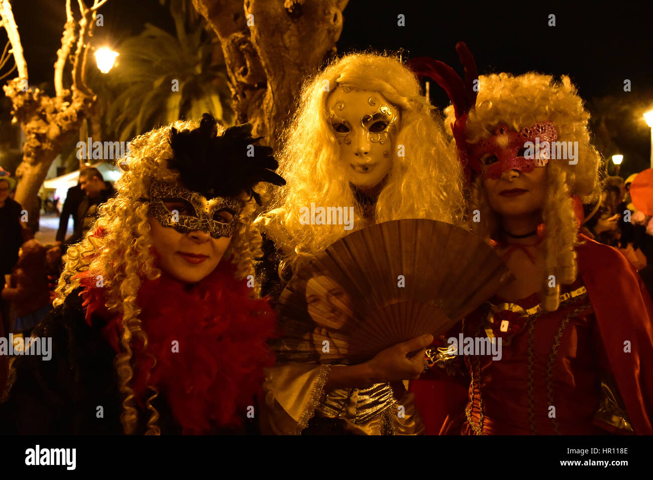 Nafplio. Greece, 26th February 2017. With their theatrical groups ...