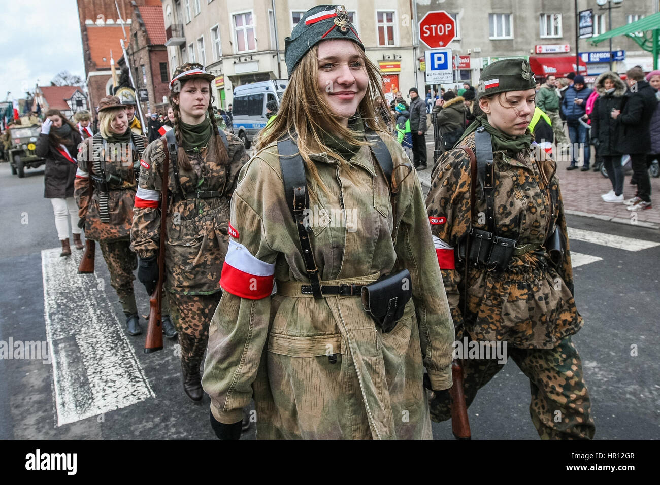 Gdansk, Poland. 26th February 2017. History reenactors dressed as ...
