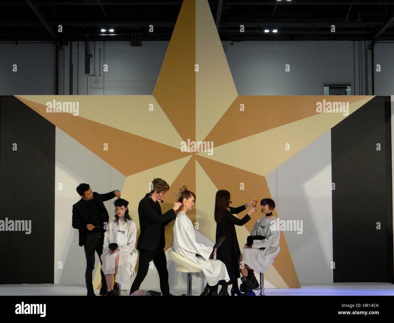 London, UK. 26th Feb, 2017. Professional Beauty Show opens in ExCel ...