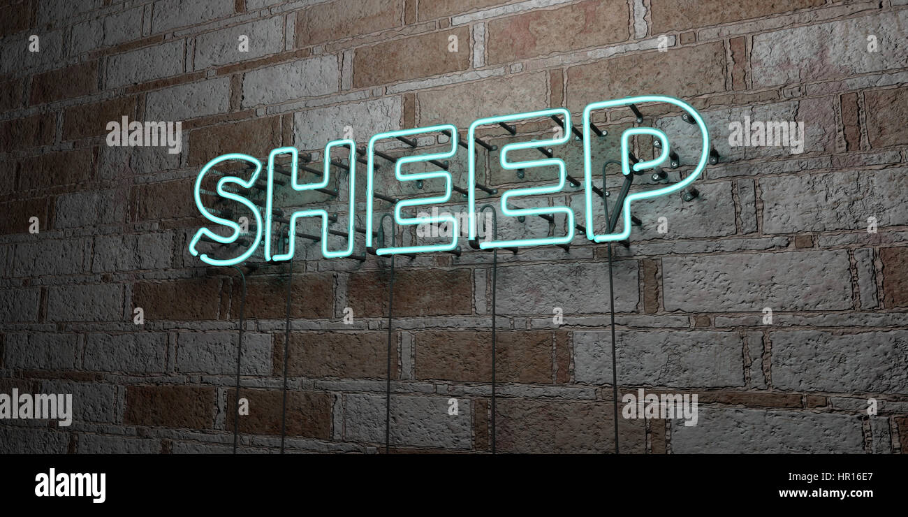 Neon sheep hi-res stock photography and images - Alamy