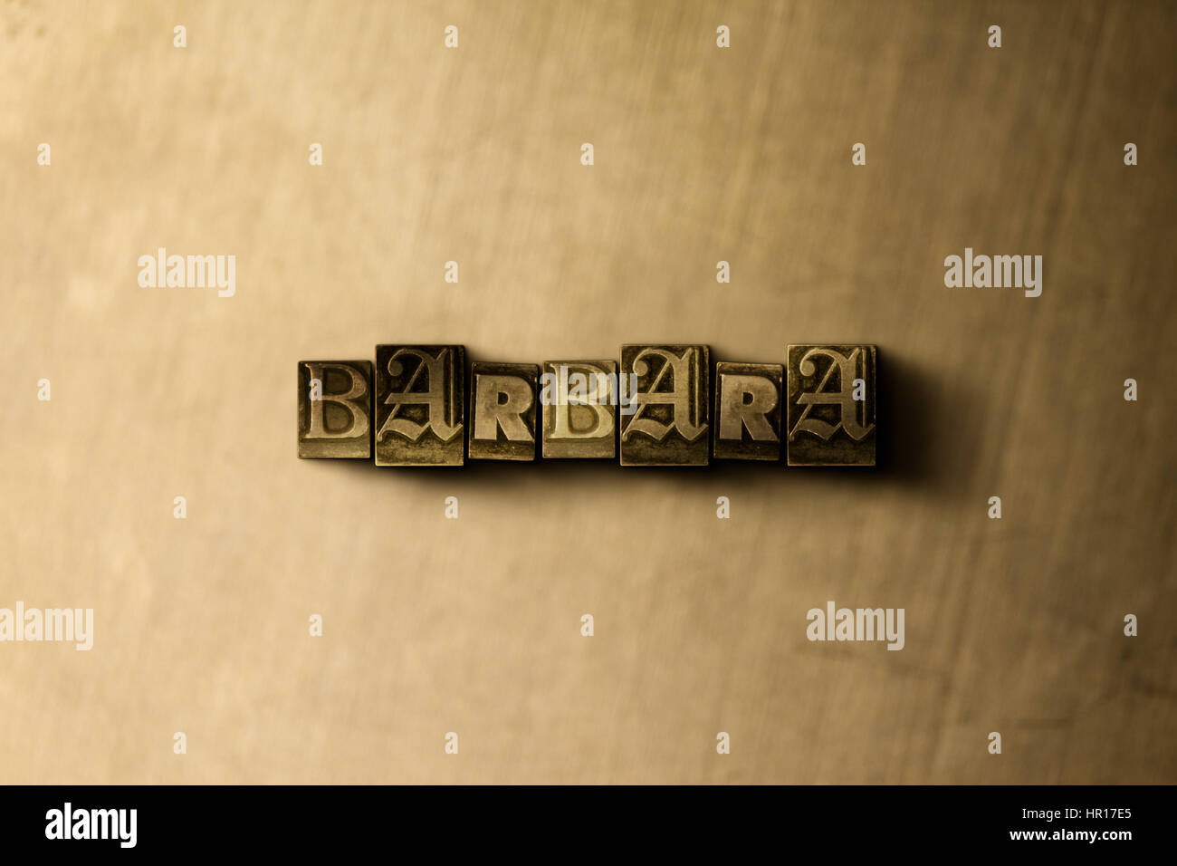 Barbara word hi-res stock photography and images - Alamy