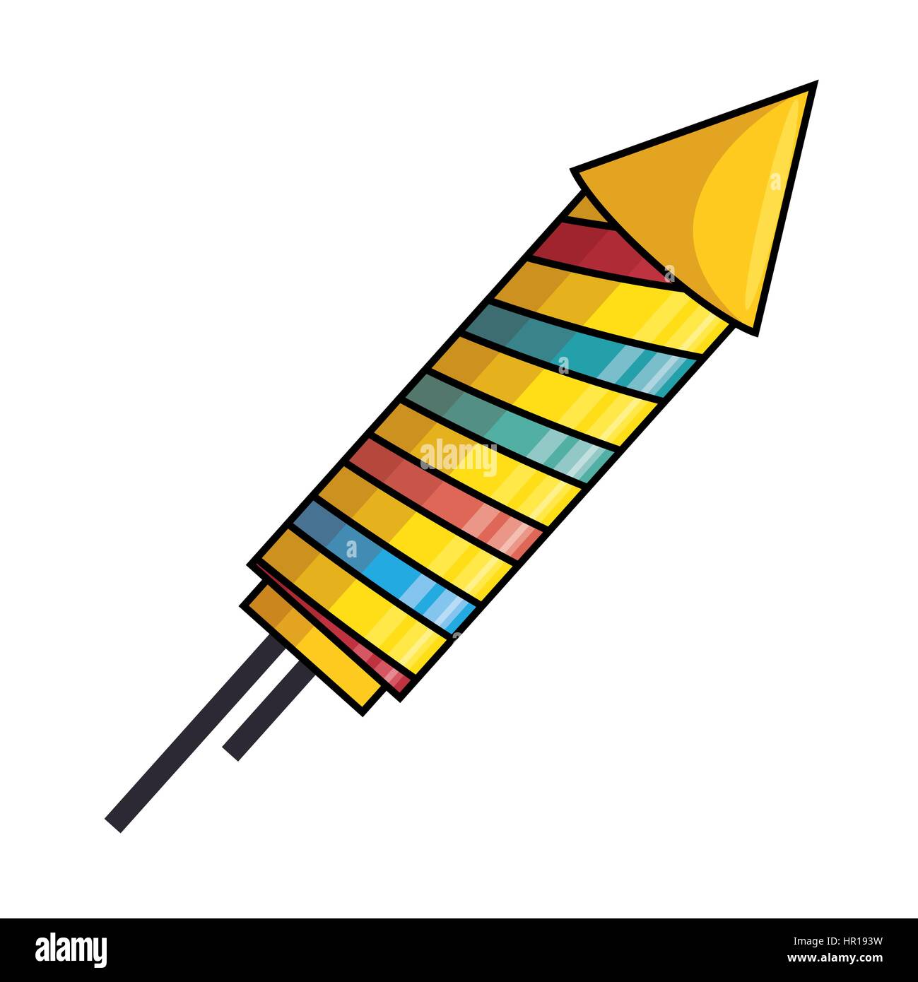 carnival party fireworks card Stock Vector Image & Art - Alamy