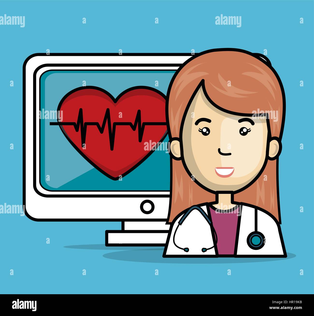 mobile health technology icons Stock Vector Image & Art - Alamy