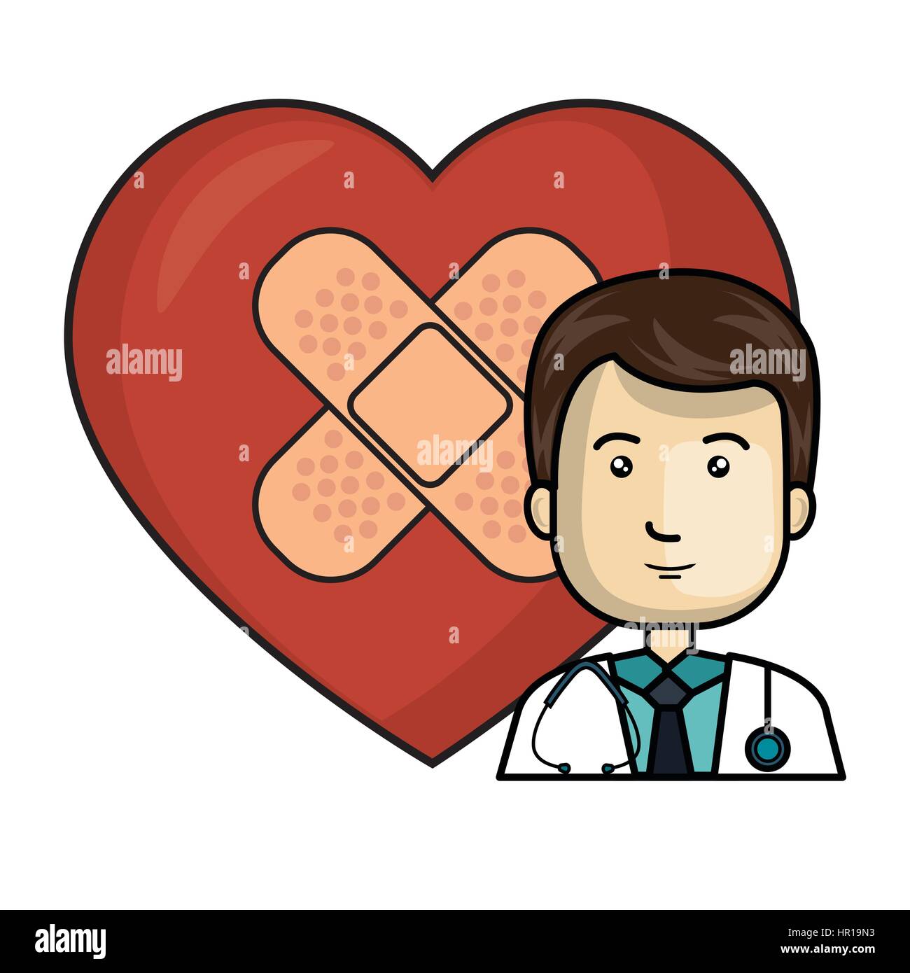 Health professional avatar character Stock Vector Images - Alamy