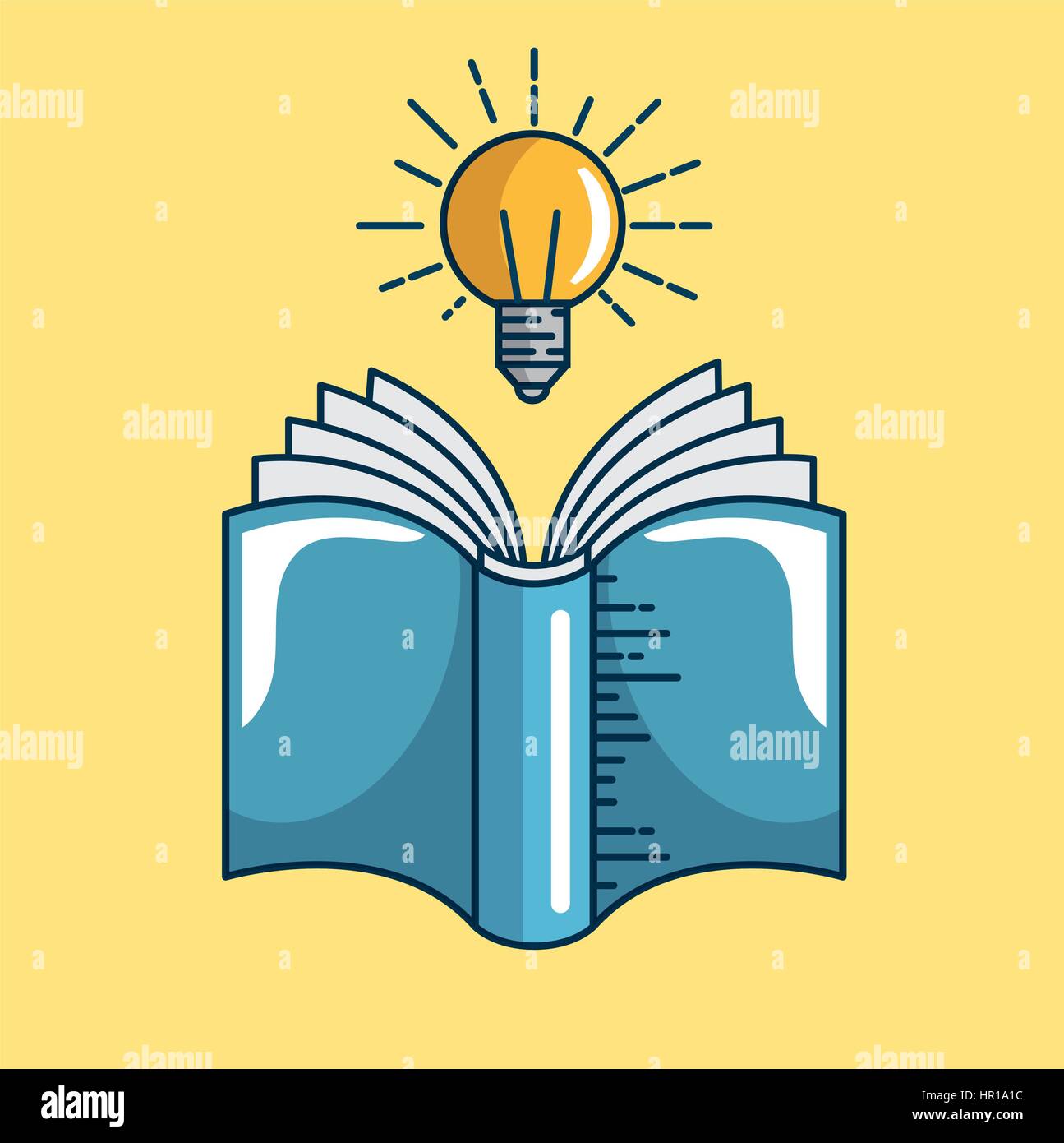 text books handmade drawing Stock Vector Image & Art - Alamy