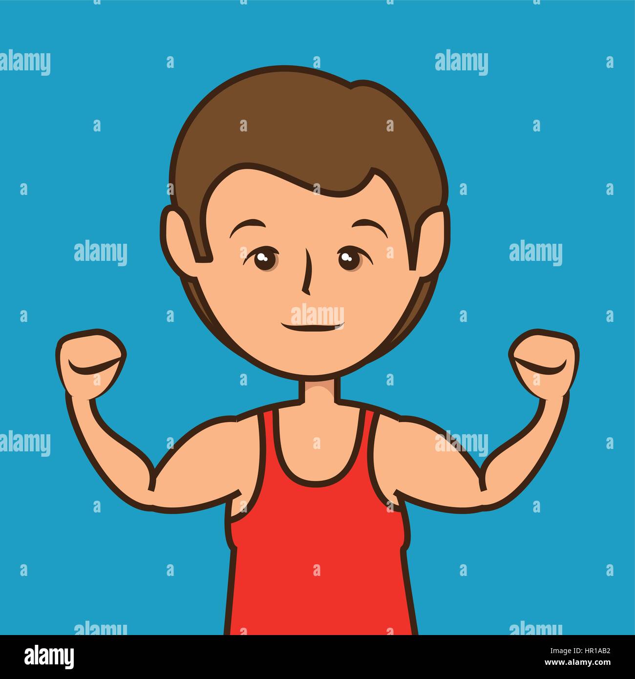 man athlete healthy lifestyle Stock Vector Image & Art - Alamy