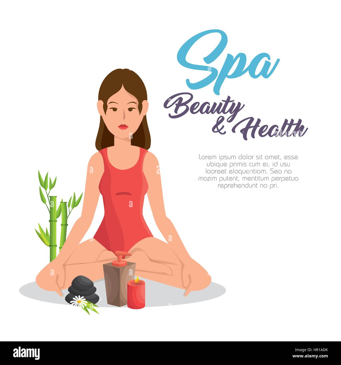 Relax meditation senior woman Cut Out Stock Images & Pictures - Alamy