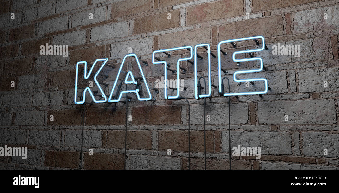 Neon Graffiti Katie Background