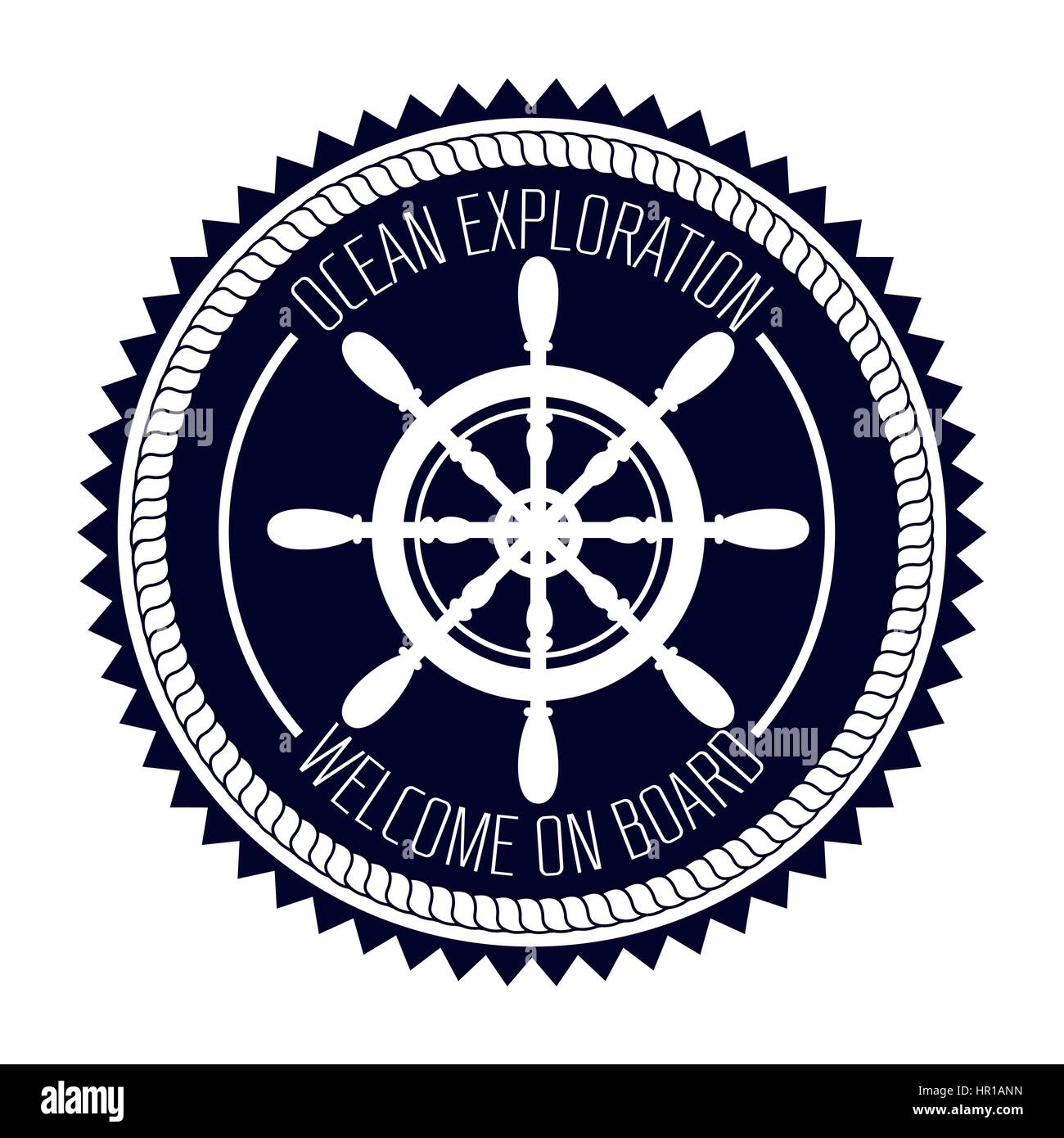 Timon ship marine icon hi-res stock photography and images - Alamy