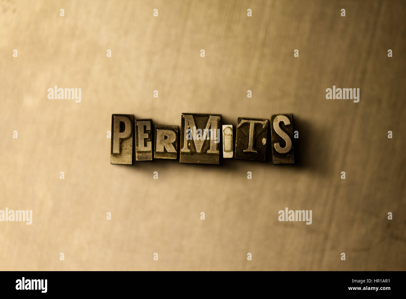 Permits word hi-res stock photography and images - Alamy