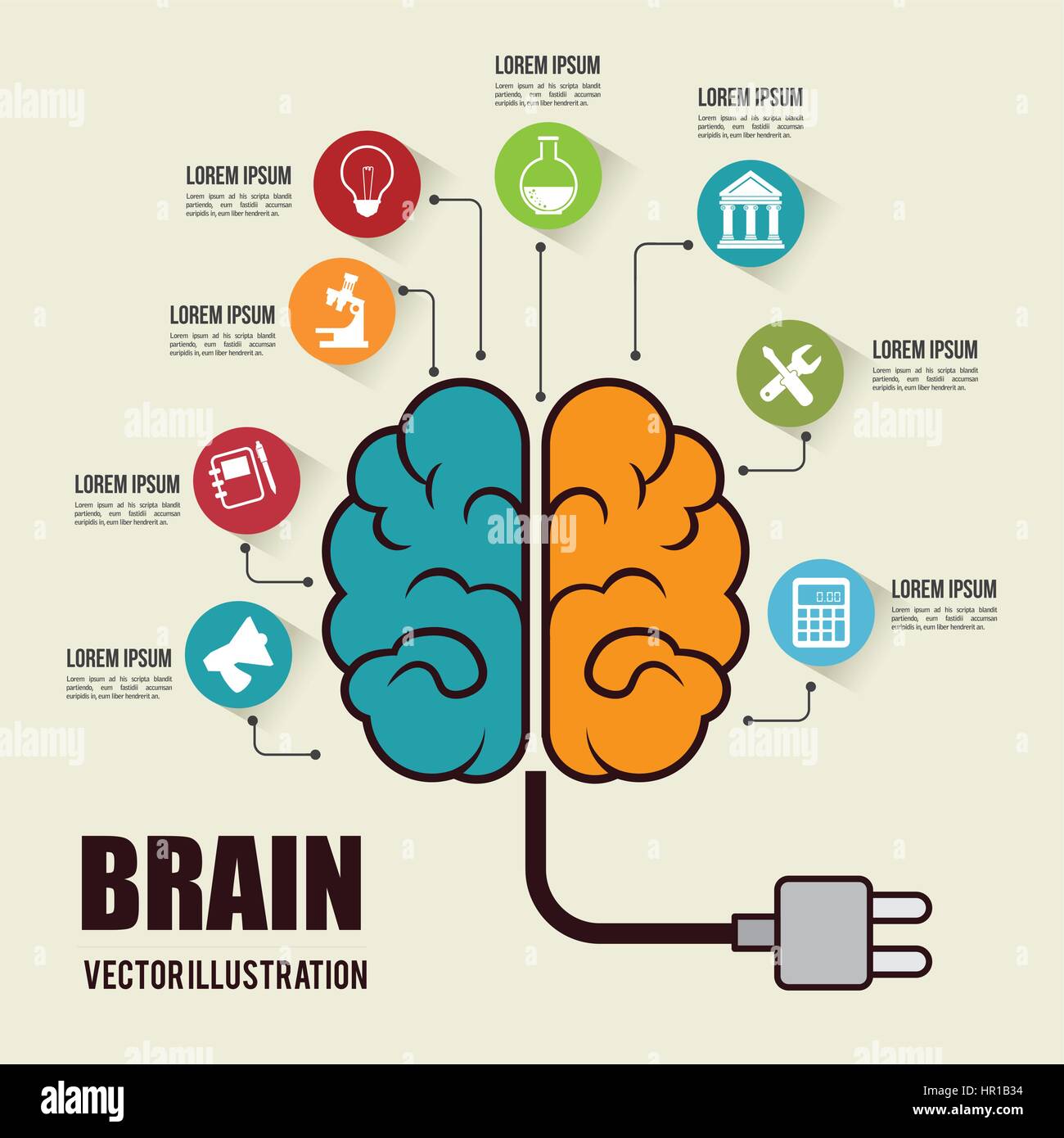 brain storming concept icon Stock Vector Image & Art - Alamy