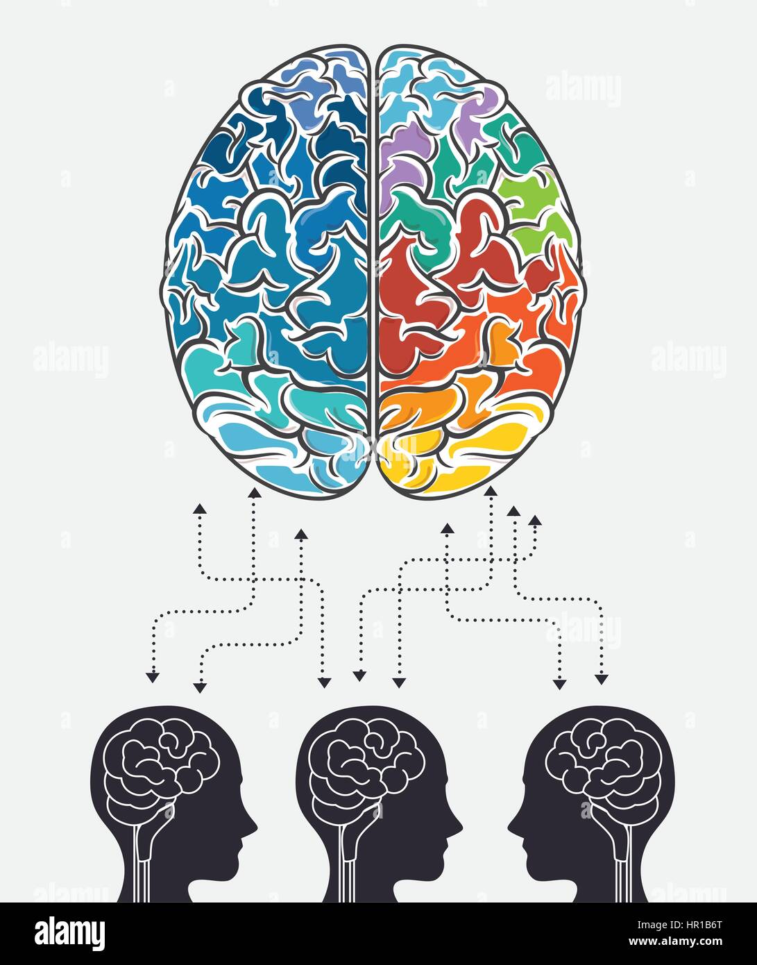 brain storming concept icon Stock Vector Image & Art - Alamy
