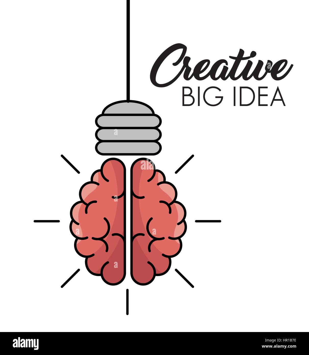 Think big image Stock Vector Images - Alamy