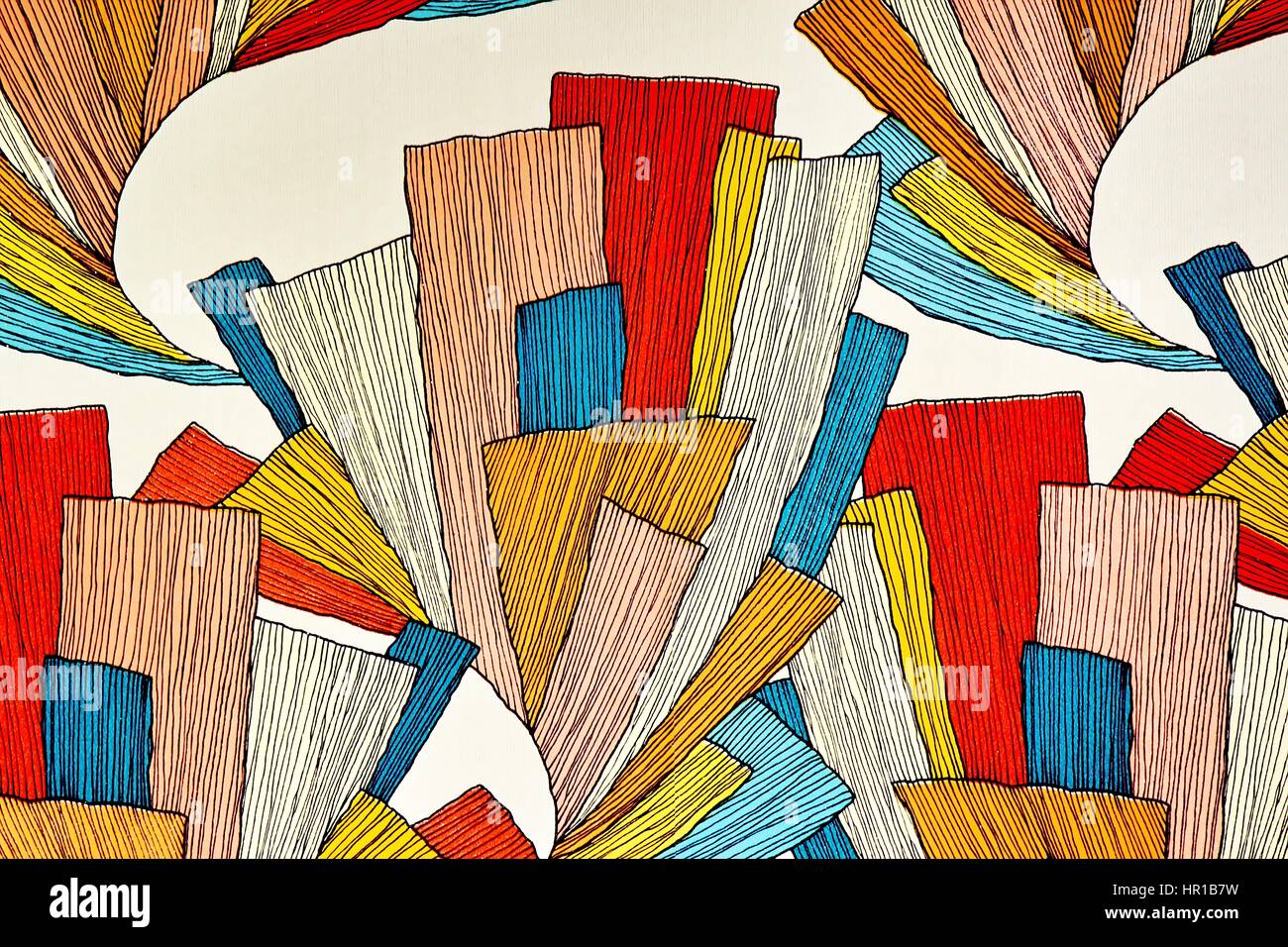 Texture of Colorful Modern Art Stock Photo - Alamy