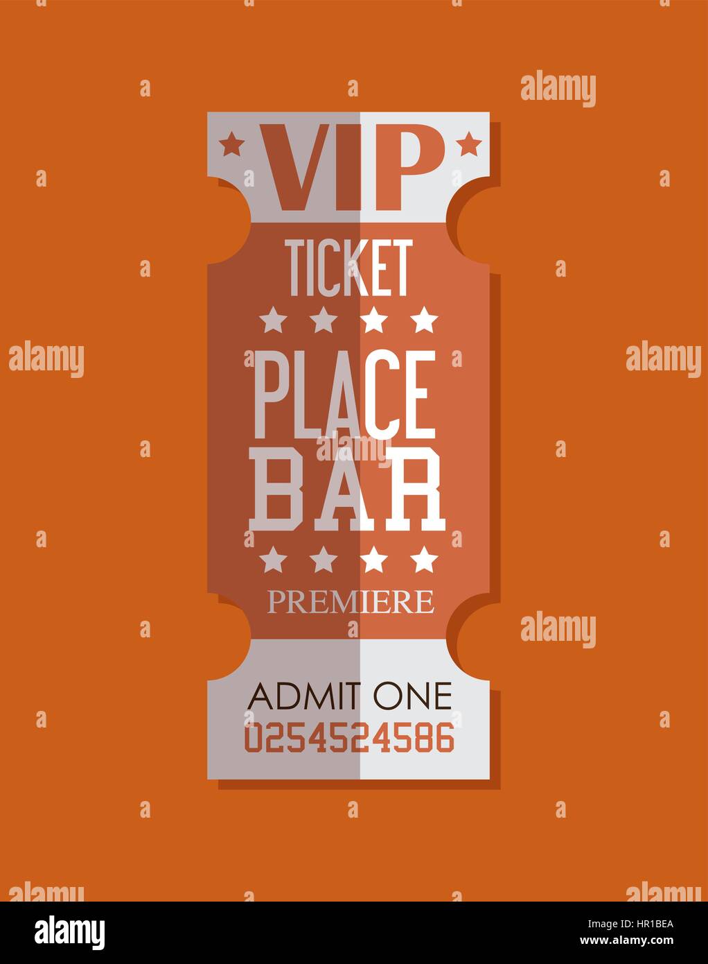 Vip tickets Stock Vector Images - Alamy
