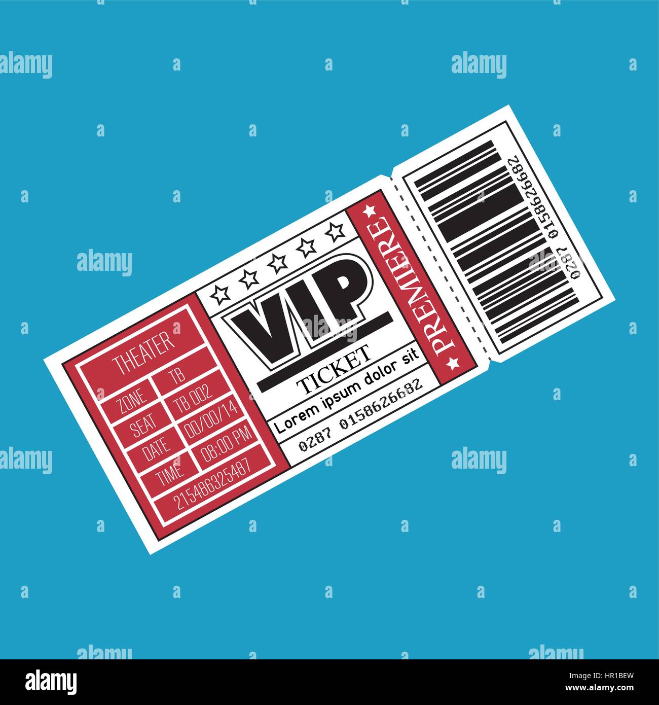 vip ticket entrance icon Stock Vector Image & Art - Alamy