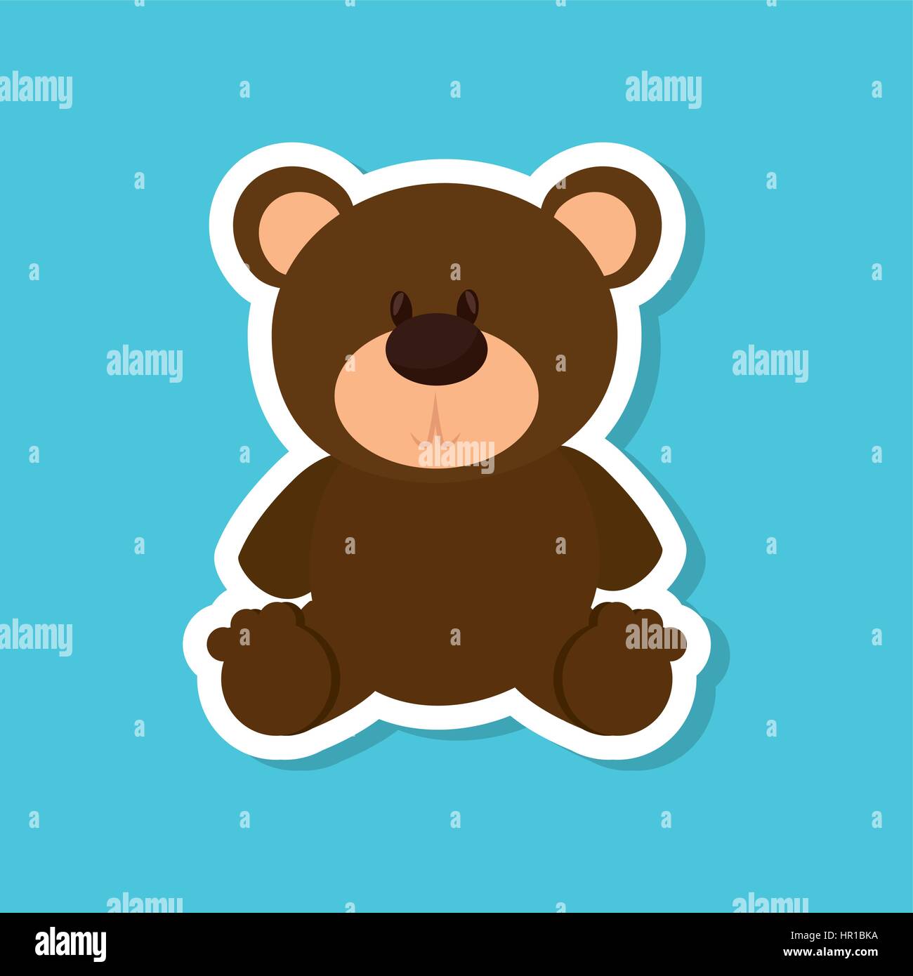 Cartoon Teddy Bear Stock Vector Images - Alamy