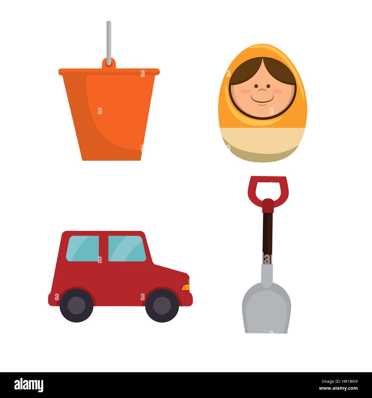 set kids toys icons Stock Vector Image & Art - Alamy