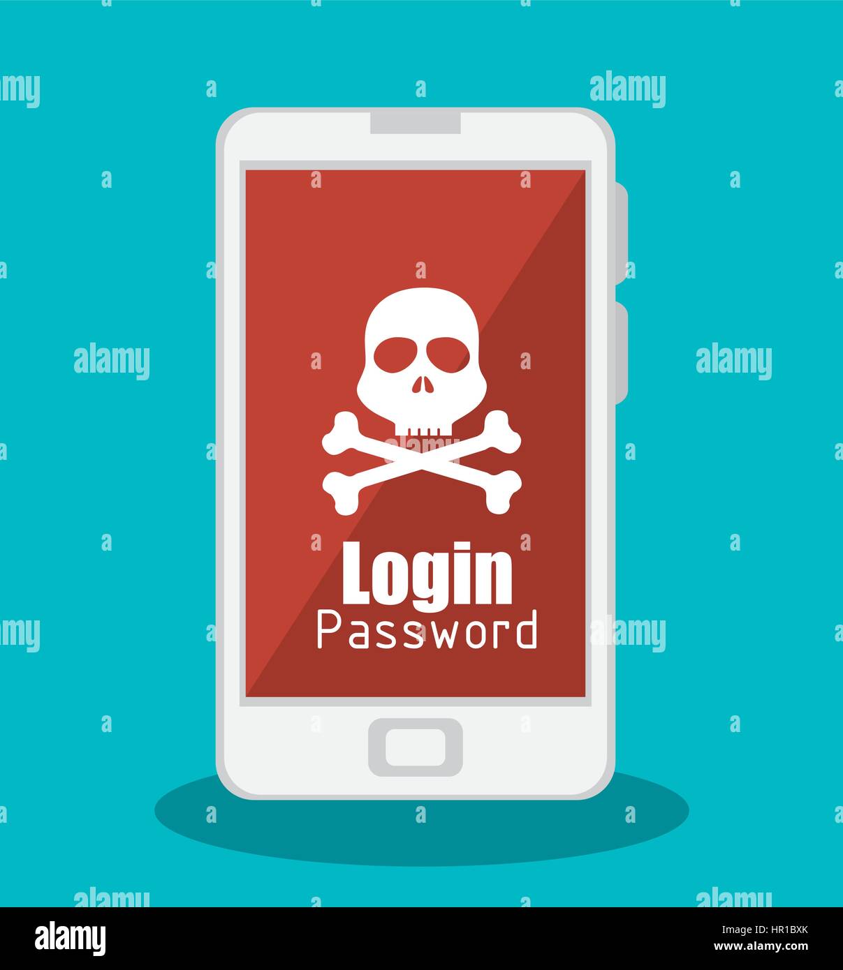 hacking the system concept icons Stock Vector Image & Art - Alamy