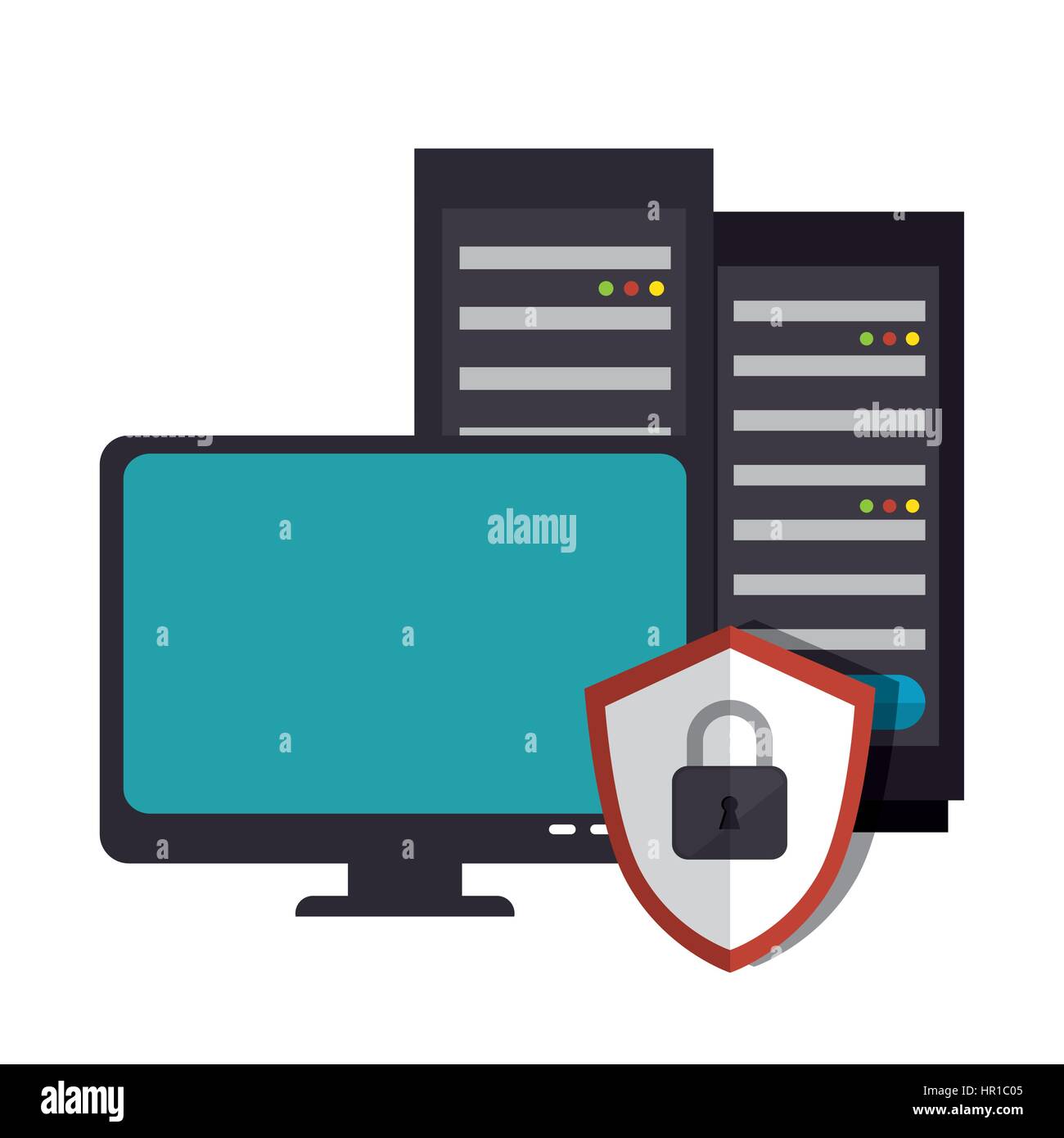 computer desktop system icon Stock Vector Image & Art - Alamy