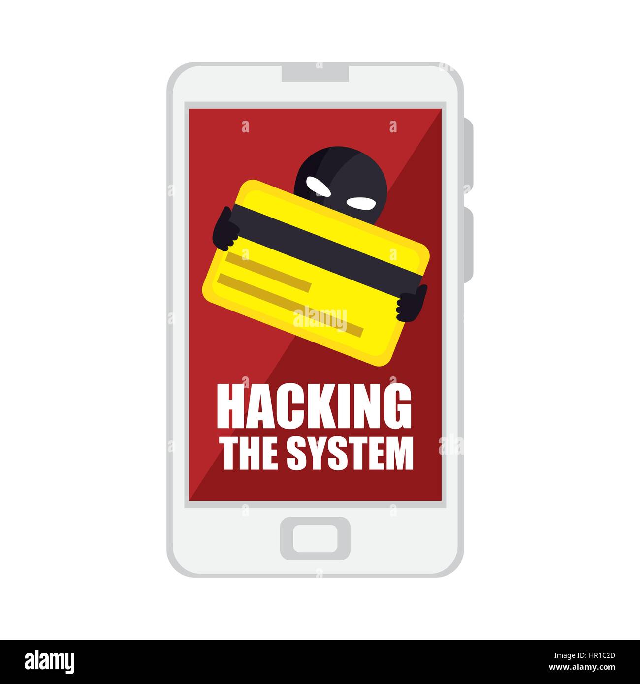 hacking the system concept icons Stock Vector Image & Art - Alamy
