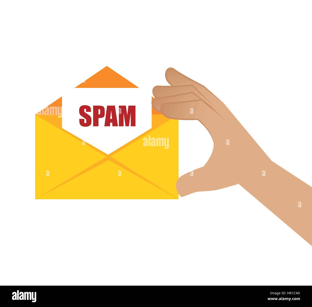 spam electronic mail icon Stock Vector Image & Art - Alamy