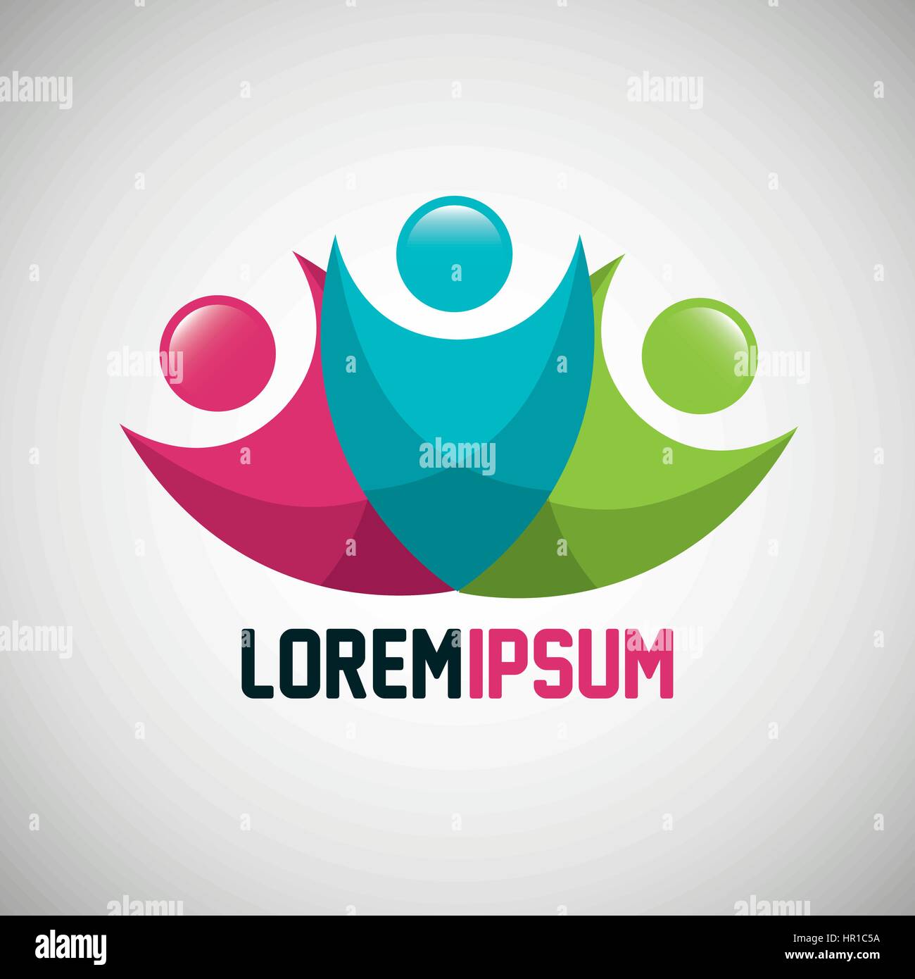 people silhouette colors icon Stock Vector Image & Art - Alamy