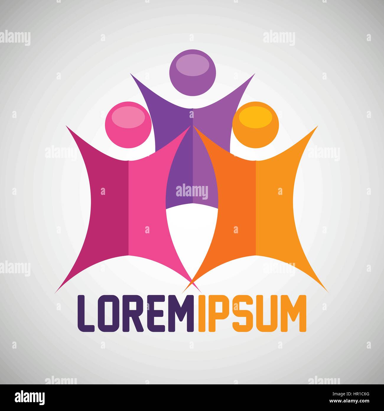 people silhouette colors icon Stock Vector Image & Art - Alamy