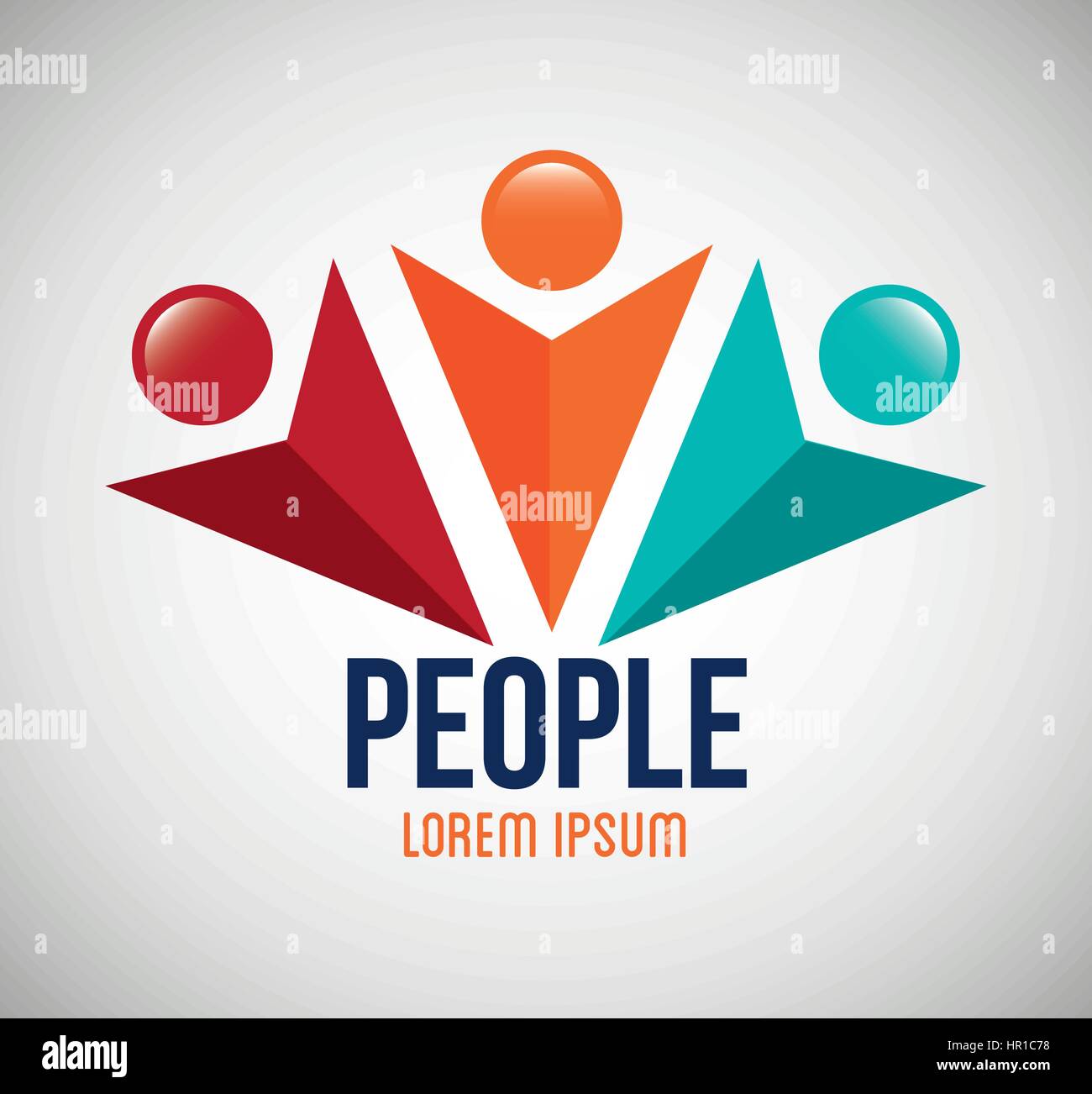 people silhouette colors icon Stock Vector Image & Art - Alamy